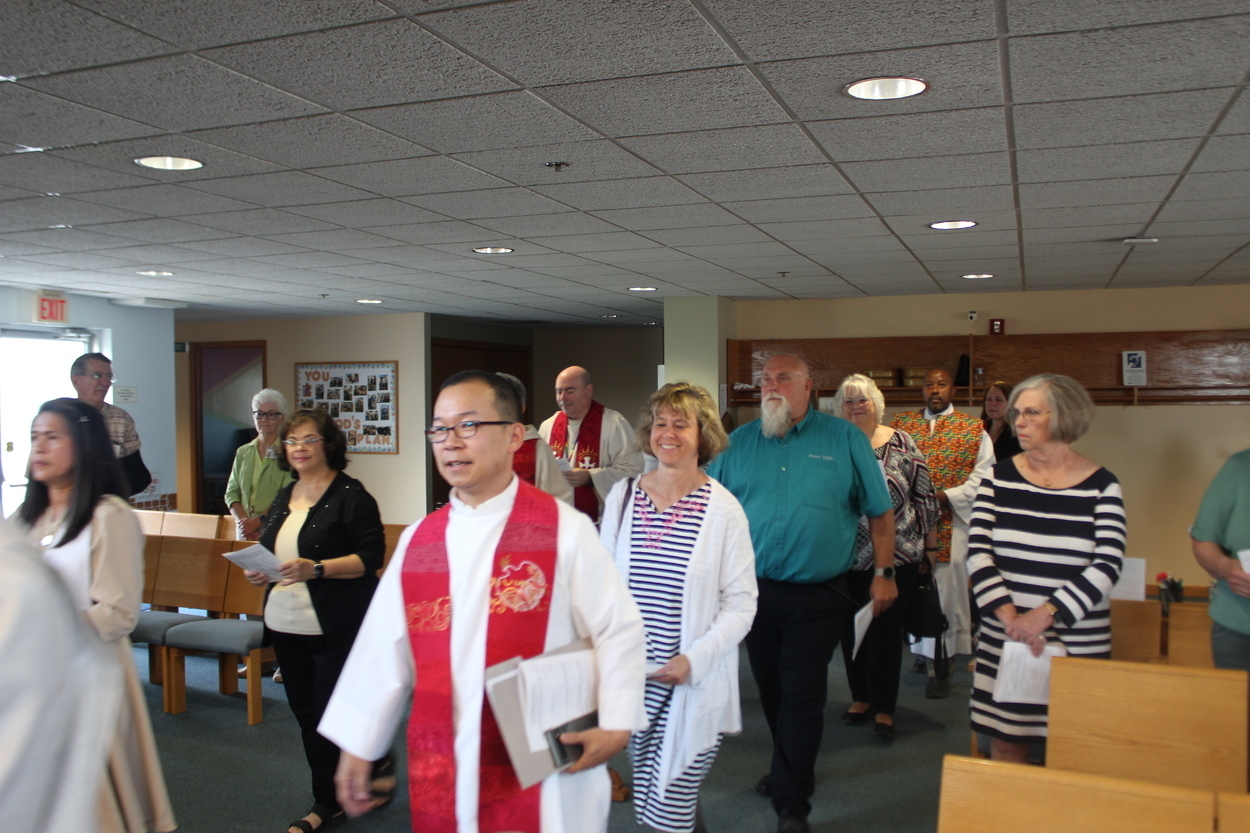 Rev. Dr. Hwa-Young Chong Installed - Northern Illinois Annual Conference
